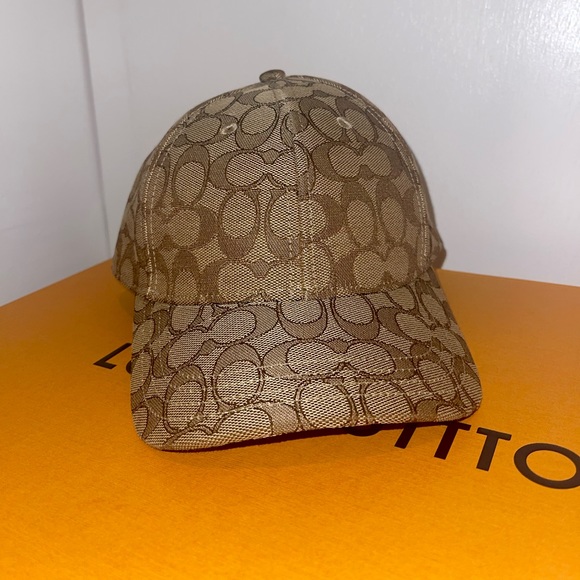 Coach | Accessories | Authentic Coach Logo Baseball Cap Rare | Poshmark